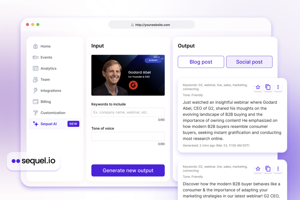 Sequel - Kristofer Burger